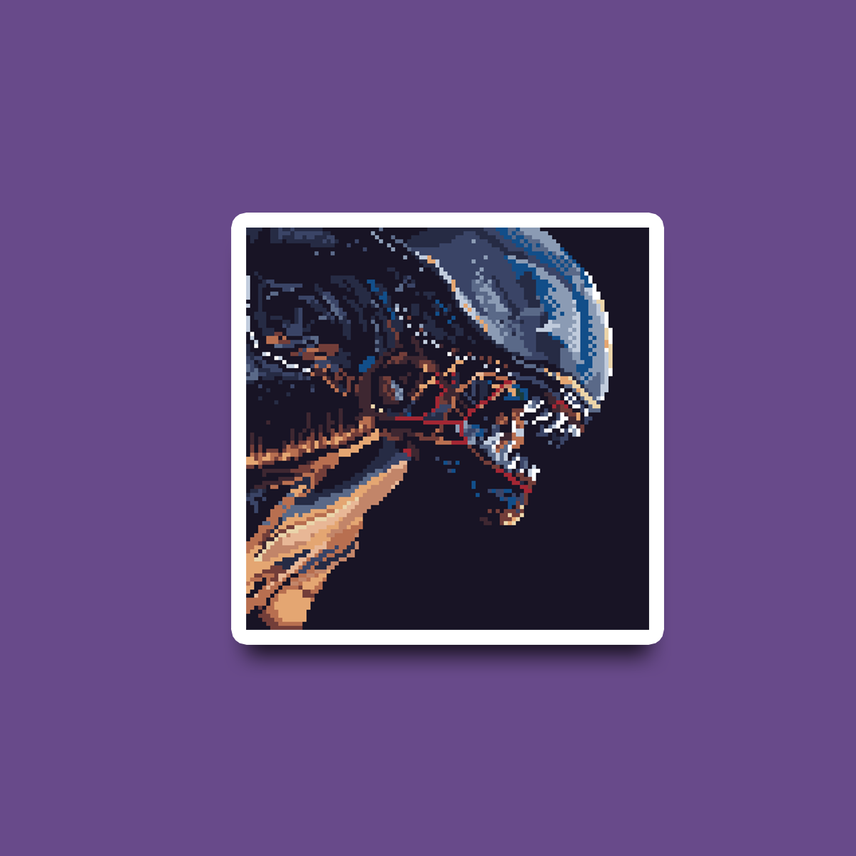 Alien Sticker - Kilowatt Games