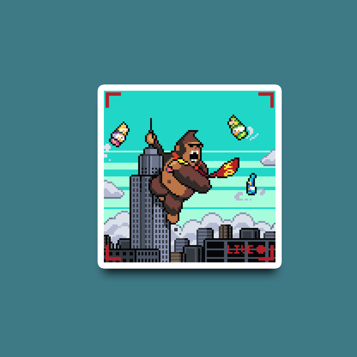 Kong Sticker - Kilowatt Games