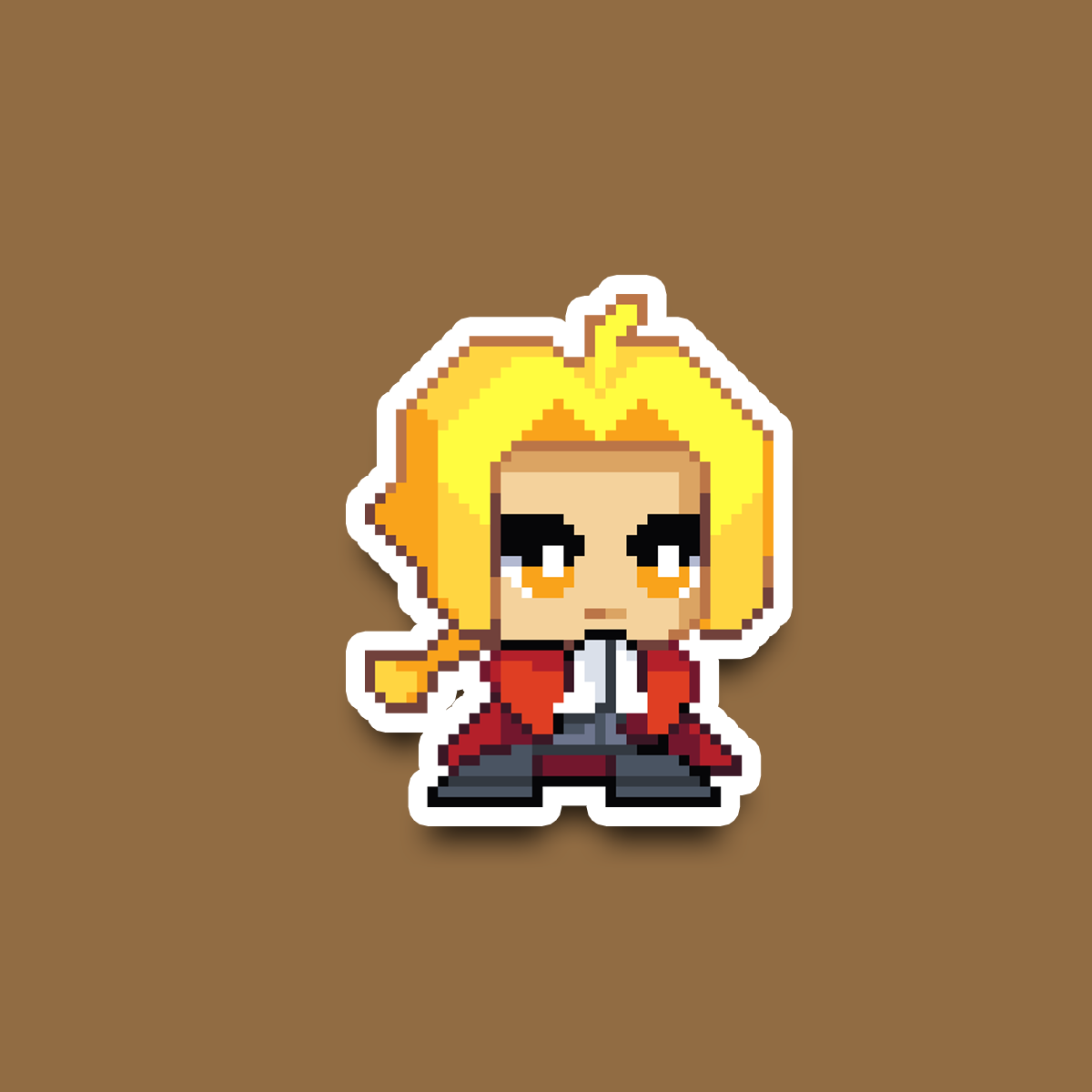 Chibi Edward Sticker - Kilowatt Games
