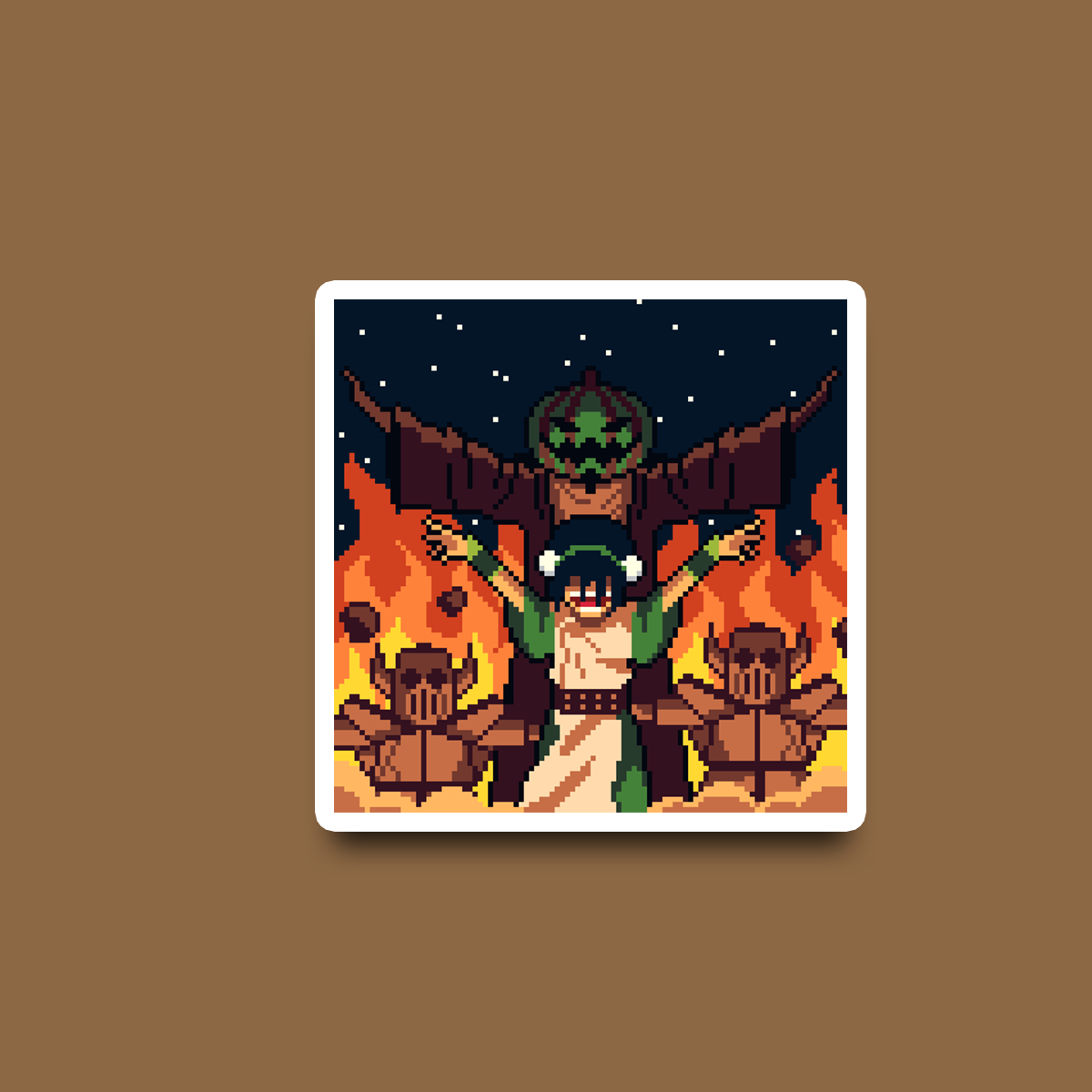 Melon Lord Sticker - Kilowatt Games