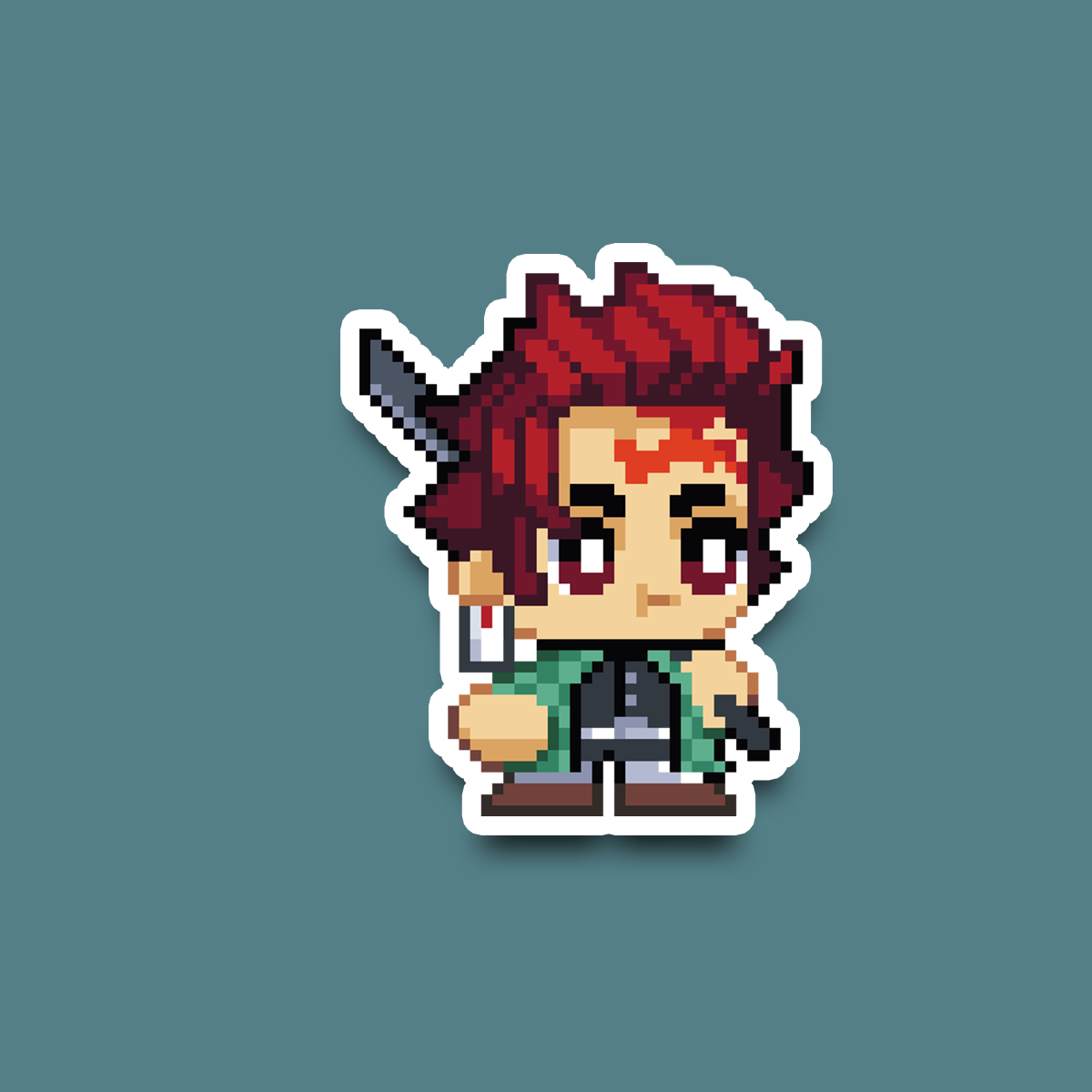 Chibi Tanjiro Sticker Kilowatt Games