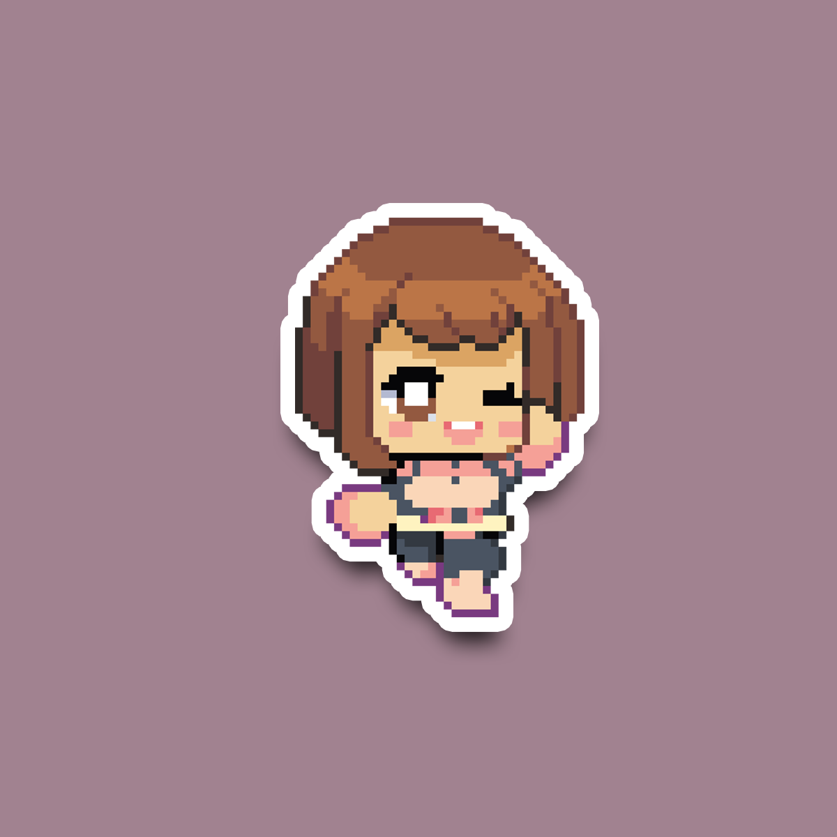 Chibi Uravity Sticker - Kilowatt Games